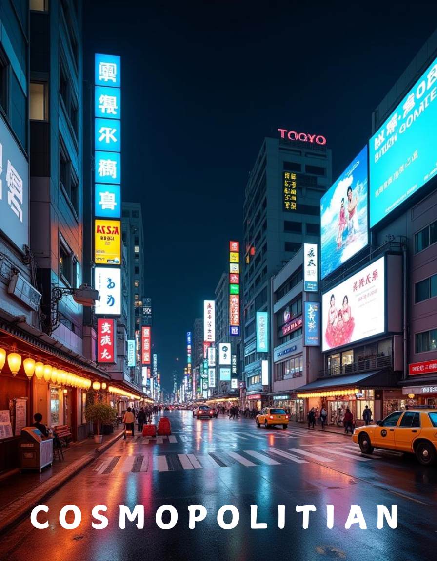 Tokyo Street – Cosmopolitan – Drag pixels