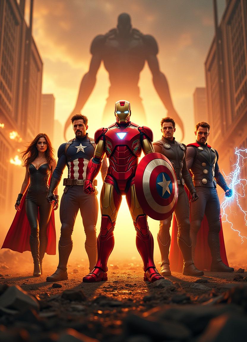 Superheroes – Drag pixels