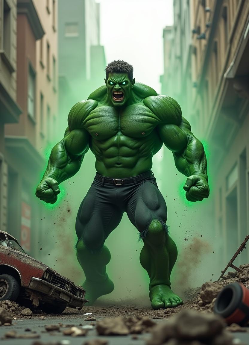 Hulk - Gamma Titan – Drag pixels
